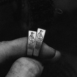 THE BOXER | Recycled Silver Ring - Salty Dagger