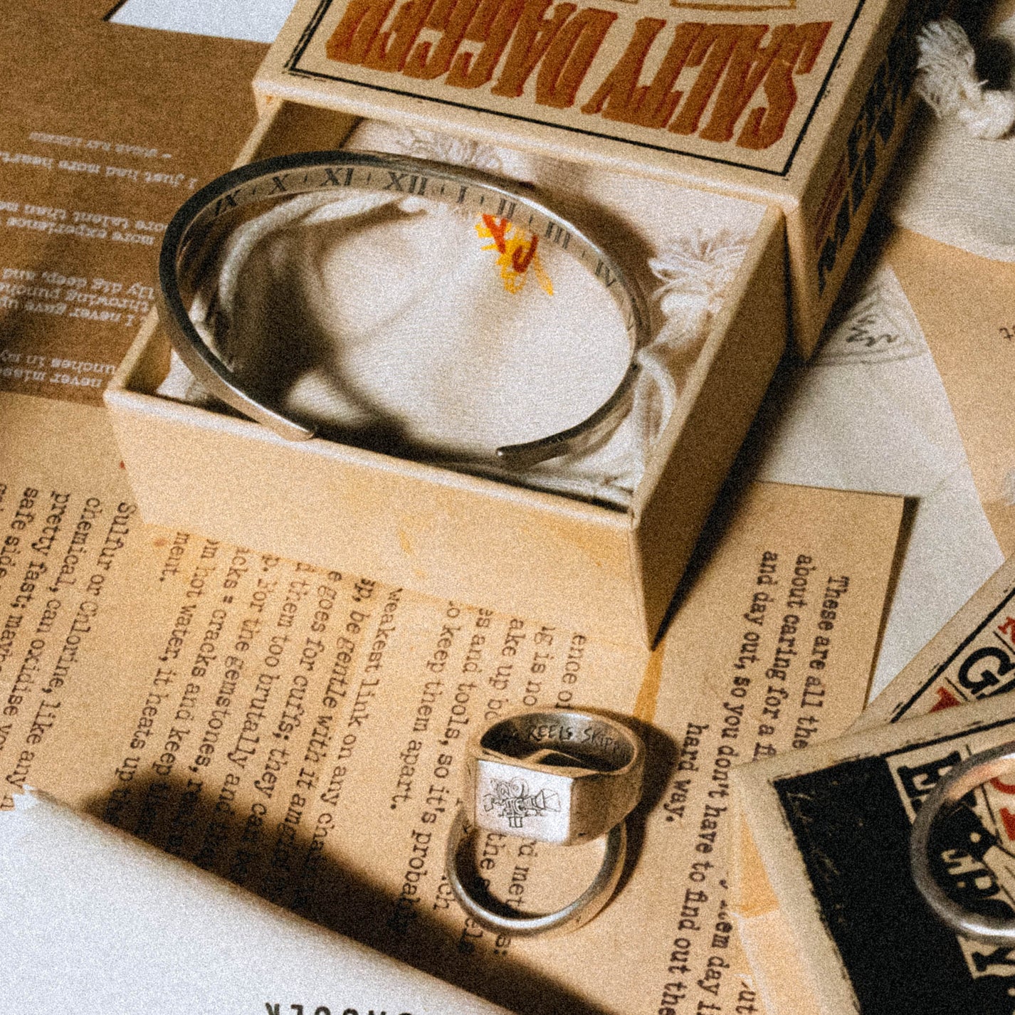 TIMEKEEPER | Recycled Silver Cuff - Salty Dagger