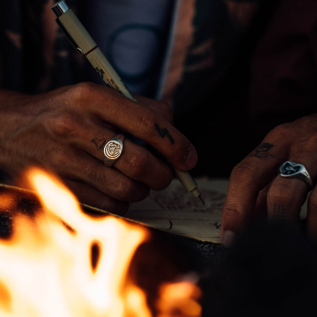 True North Ring | Sterling Silver Ring - Salty Dagger