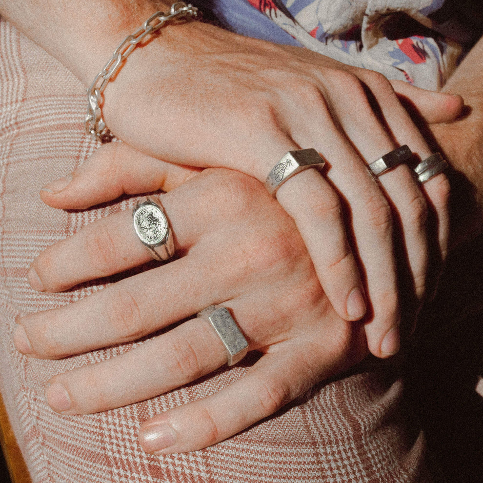 True North Ring | Sterling Silver Ring - Salty Dagger